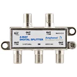 Moca Broadband Digital 4-Way Splitter : Amazon.in: Electronics