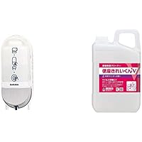 Amazon.co.jp: サラヤ 便座クリーナー用ディスペンサー SC-460R カートリッジボトル付1個 + 便座 除菌 クリーナー 便座きれいくんV 3L1個セット : ホーム＆キッチン