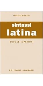 Grammatica latina : bignami: Amazon.it: Libri