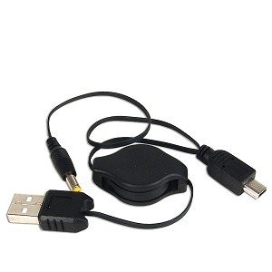 Amazon.com: Retractable USB to PSP Link/Power Cable : Electronics