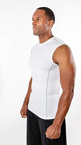 Snapklik.com : DEVOPS 3 Pack Mens Athletic Compression Mesh Sleeveless ...