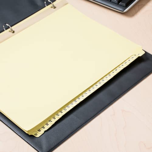Snapklik.com : 1InTheOffice Numbered Tab Dividers,1-31 Tab Dividers ...