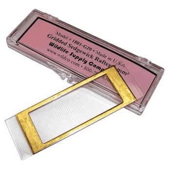 Wildco - 549164 1801-G20 Gridded Sedwick Rafter Counting Cell: Amazon ...