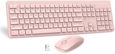 Amazon.com: Wireless Keyboard and Mouse Comb, VEILZOR 2.4G Ultra-Slim ...