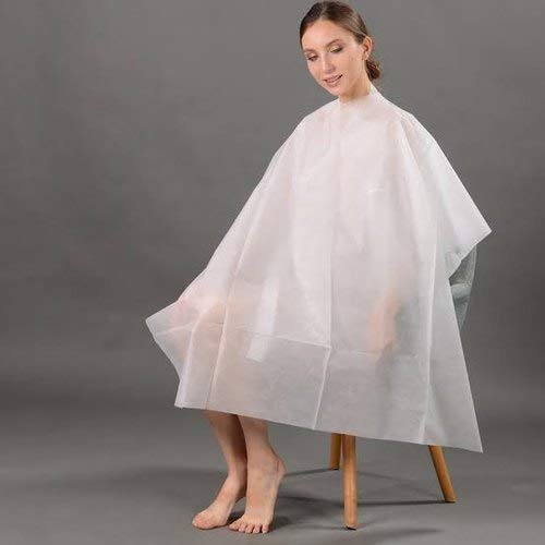 10 Pcs Disposable Capes, Hair Cutting Sheets, Disposable Capes Hair ...