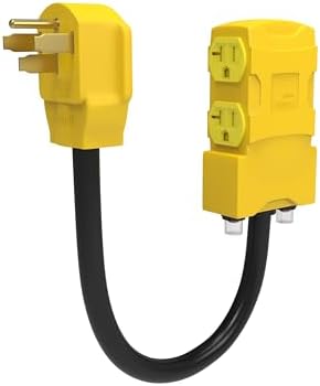 Amazon.com: Kanayu 1.8 FT 30 to 20 Amp 110V Generator Distribution ...