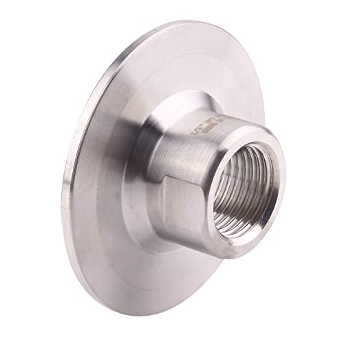 Snapklik.com : DERNORD Sanitary 2 Inch Tri Clamp To 0.5 Inch NPT Female ...
