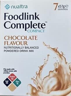 Nualtra Foodlink Complete COMPACT (7 x 57g) - Chocolate : Amazon.co.uk ...