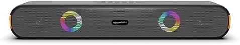 amazon basics Wireless Soundbar with Bluetooth, USB, and Party RGB ...