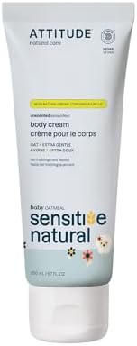 Amazon.com : ATTITUDE Hand Cream for Sensitive Skin with Oat, EWG ...