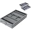 Amazon.com: Expandable Multi Level Drawer Organizer Trays - Collapsible ...
