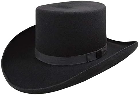 Bailey Western Dillinger Flat Top Hat at Amazon Men’s Clothing store