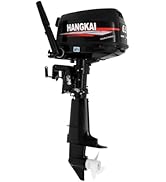 Amazon.com: COFECO Hangkai 18HP Outboard Motor, 2 Stroke 246CC Heavy Duty Fishing Boat Engine ...
