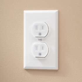 Amazon.com : Clear Outlet Plugs Covers - 24 Pack : Electrical Safety ...