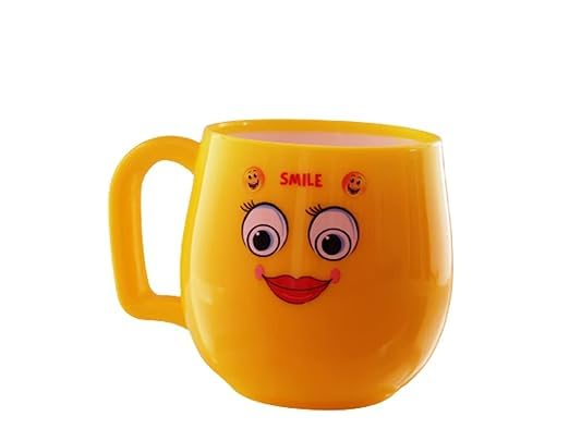 Buy Dnyandeep enterprise Yellow Smiley Emoji Coffee Mug Tea Cup with ...