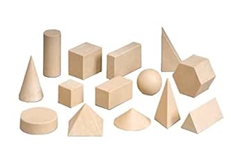 WISSNER active learning Geometrical Shape Set, 14 Different Shapes made ...