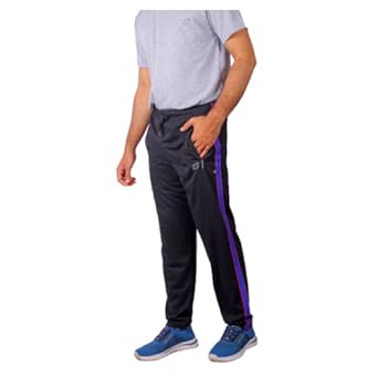 Mens Regular Fit Track Pants TP 15 (XL, Black) : Amazon.in: Clothing ...