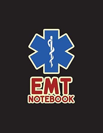 EMT Notebook: First Responder Vital Statistics Notebook - Form Book for ...