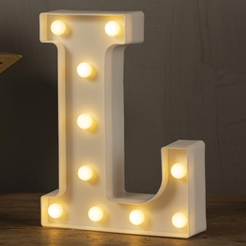 Amazon.com: Foaky LED Letter Lights Sign Marquee Light Up Letters Sign ...