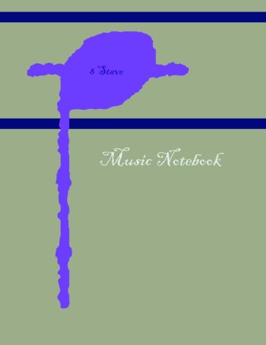 Music Notebook: 8 Stave: Name Works Press: 9781480254572: Amazon.com: Books