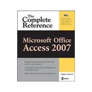 MS OFFICE ACCESS 2007:TCR+CD : Amazon.in: Books