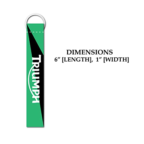 woopme 1Pcs Turn To Ride - Triumph Printed Keychain | Keychain For ...
