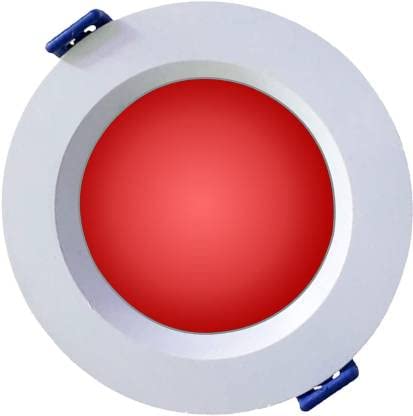 Buy LEDIFY Round LED Conceal Panel Light Red Color Ceiling Surface ...