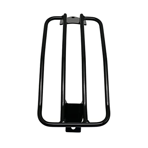 Snapklik.com : Black Rear Top Case Carrier Luggage Rack Cargo Rack Fit ...