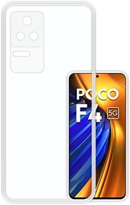 VIDO Transparent Back Case Cover for Poco F4 5G (Soft & Flexible ...