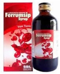 Buy SBL Ferrumsip SYP Iron Tonic Hoemopathy 180ml - SET OF 2 Bottles ...