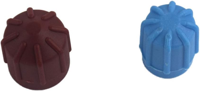 2pcs/Set R134a High Low Voltage A/C A/C Valve Valve Cap Universal ...