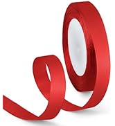 Amazon.com: HimBen 3/8 Inch 25 Yards Satin Ribbon Dark Blue, Solid ...