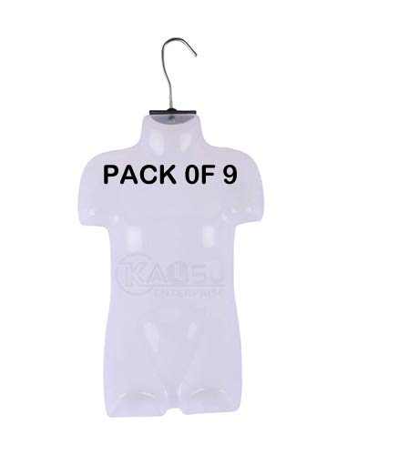 KALSUTANSHI : Kids Half Body Shape White Non Breakable Plastic Dummy ...