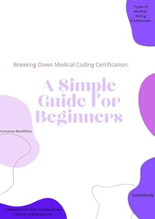 Amazon.com: Breaking Down Medical Coding Certification: A Simple Guide ...