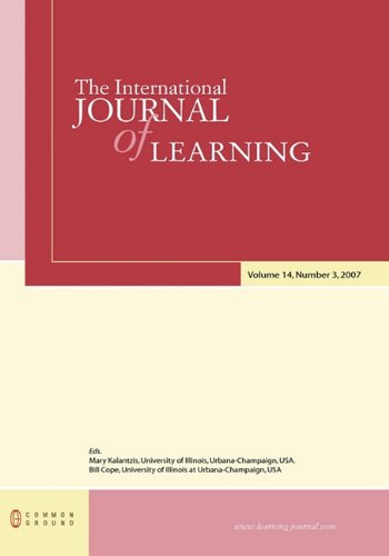 Buy The International Journal of Learning: Volume 14, Number 3 Book ...
