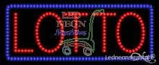 Amazon.com: LED Lotto Sign for Business Displays | Electronic Light Up ...