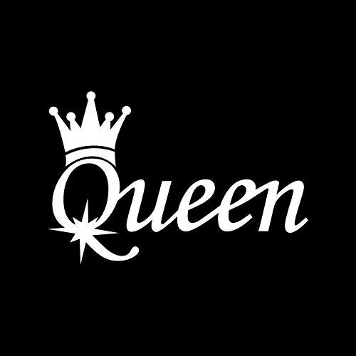 ISEE 360® Queen Car Stickers Exterior Decorative Stylish Sporty Vinyl ...