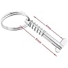 Jadeshay Quick Release Pin,4Pieces Marine Spring Pins 316 Stainless ...