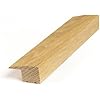 Solid Oak 15mm L Section End Cap Wood Floor Moulding 900mm Trim Pre ...