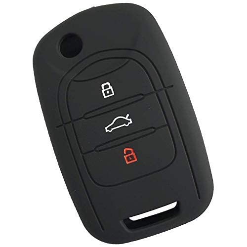 Silicone Key Cover for MG Hector flip Key (Black) (Pack of 1) | Key ...