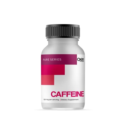 Oxin Nutrition Pure Series Caffeine 250mg Capsules Imported Caffeine ...