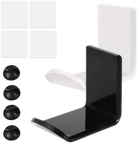 SamHeng 2 Pcs Headphone Holders, Self-Adhesive Universal Computer ...
