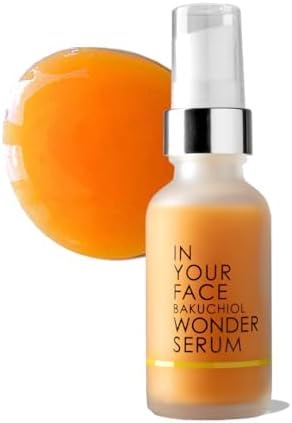 Amazon.com: In Your Face Bakuchiol Wonder Serum – Hydrating Anti-Aging Bakuchiol Serum with ...