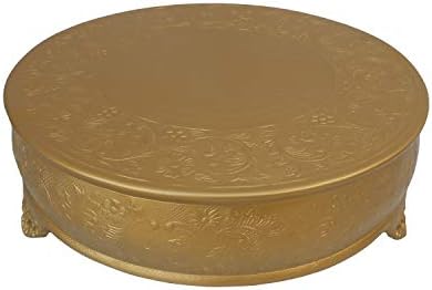 Amazon.com | Elegance Round Tapered Wedding Cake Stand/Plateau, Silver ...