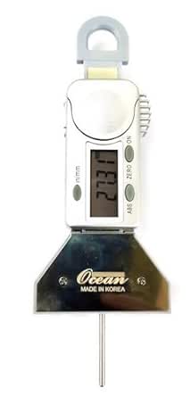 Digital Depth Gauge Tyre Depth Gauge 0-25mm / 0-1 Inch Reading 0.01mm ...