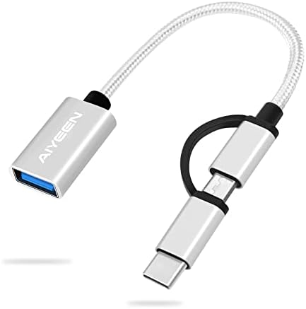 Amazon.com: Sooiiyu 2-in-1 USB C/Micro to USB 3.0 OTG Adapter, USB to ...