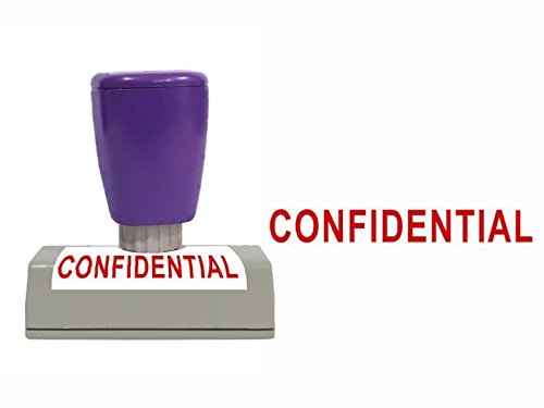Presto Self Ink Confidential Rubber Stamp : Size : 50x12 mm : Amazon.in ...