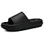 welltree Slides for Women Men Pillow Slippers Non-Slip Bathroom Shower ...