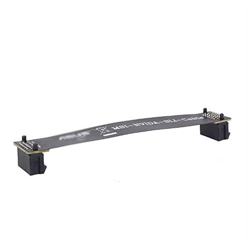 New Nvidia Sli Flexible Cable Compatible with Asus 120mm Long VGA Video ...
