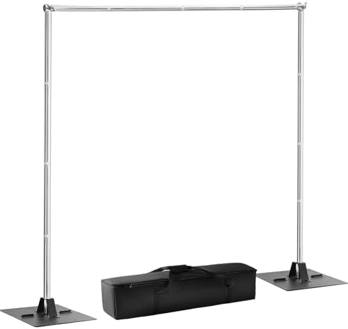 Amazon.com : Heavy Duty Pipe and Drape Frame Kit 10x10ft Adjustable ...